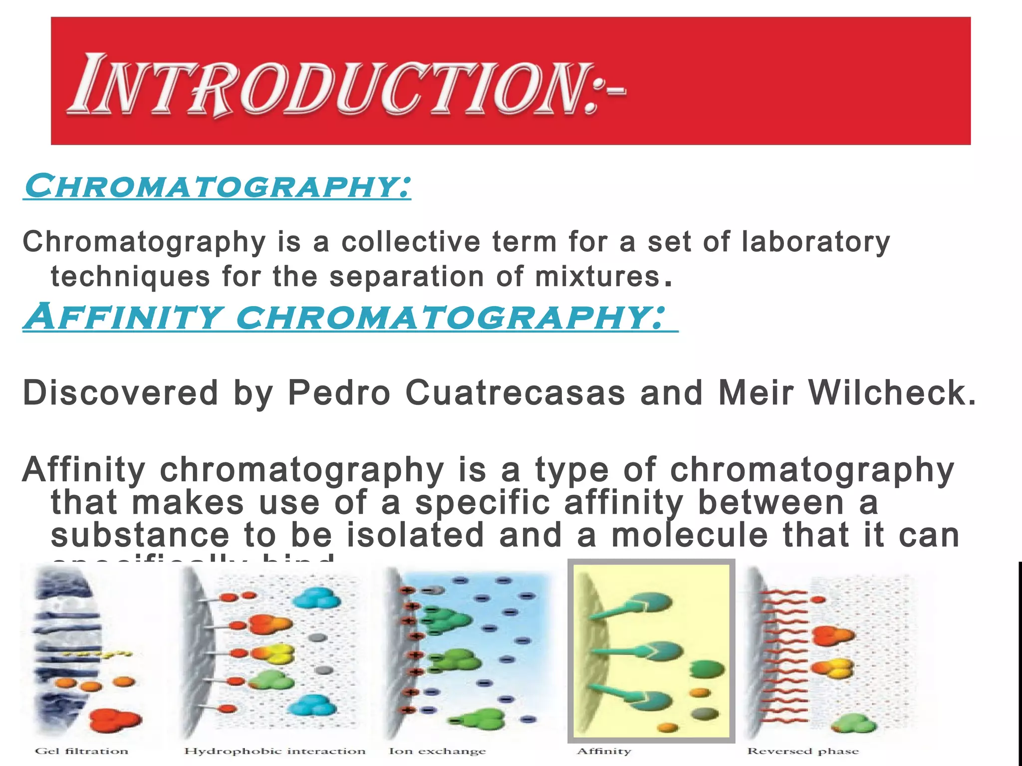 Affinity chromatography | PPT