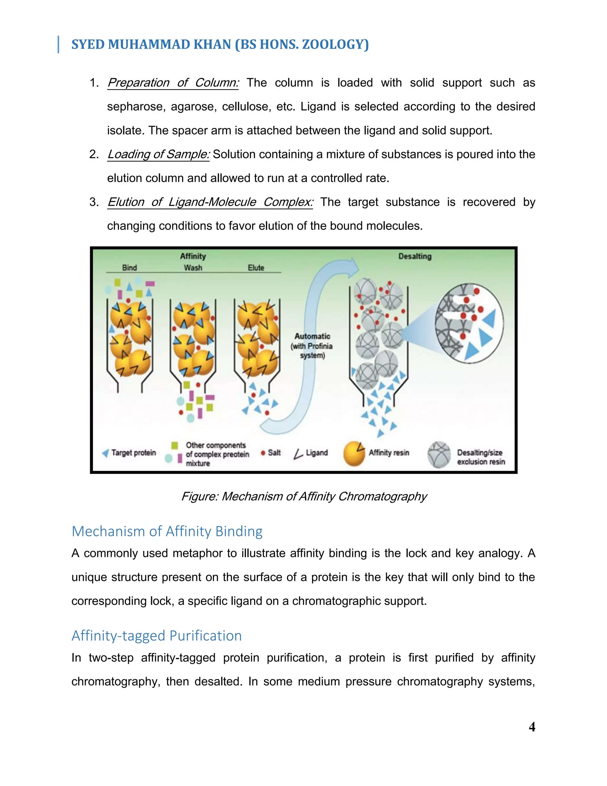 Affinity Chromatography | PDF