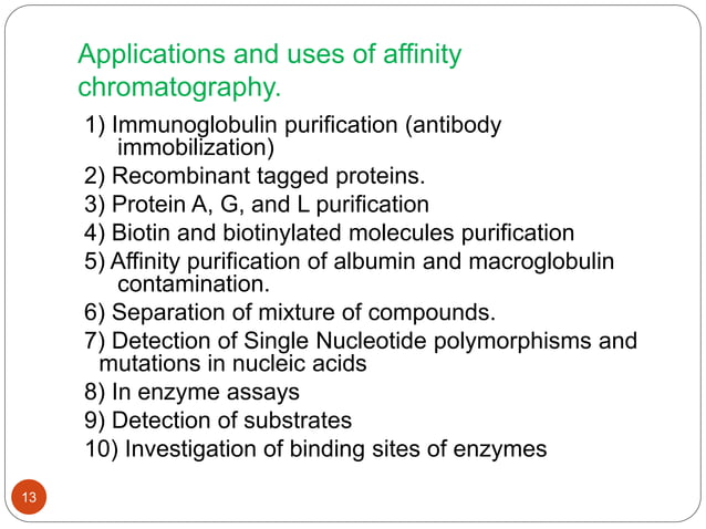 Affinity chromatography | PPT
