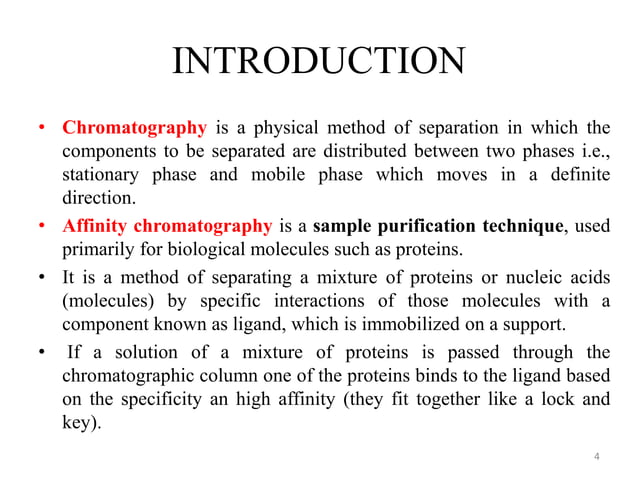 Affinity chromatography | PPT