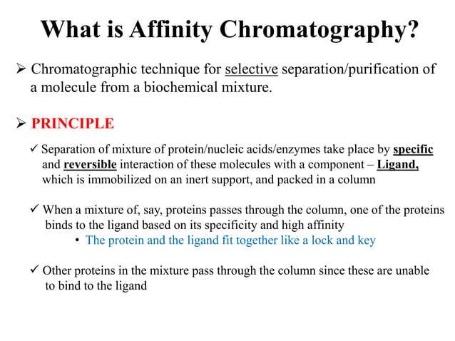 AFFINITY chromatography.pptx
