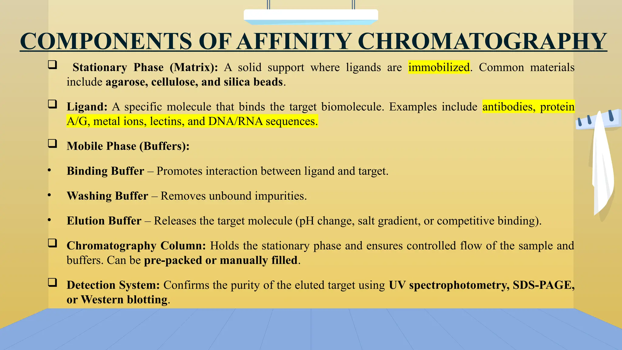 Affinity Chromatography, principal, process, application.pptx