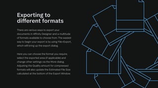 Affinity+designer+start+guide | PDF