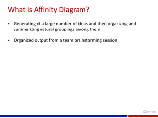 Affinity diagram | PPTX