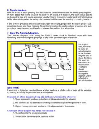 Affinity Diagrams | PDF