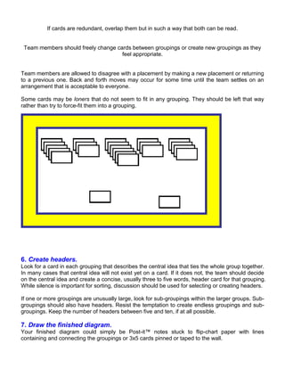 Affinity diagrams | PDF