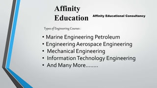 Affinity Education/ Engineering Courses | PPTX