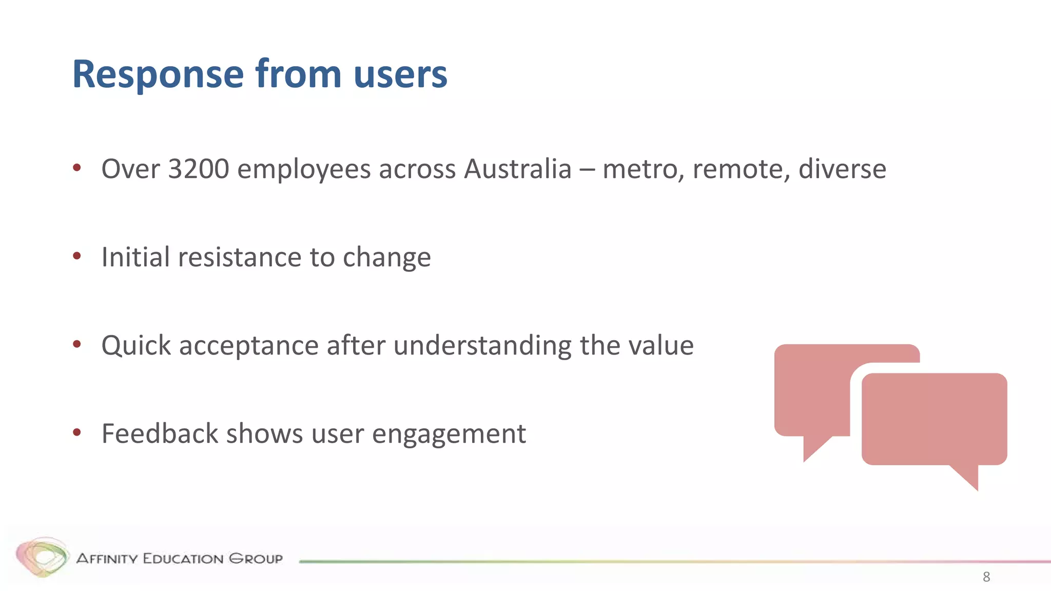 Affinity Education presentation | PPT