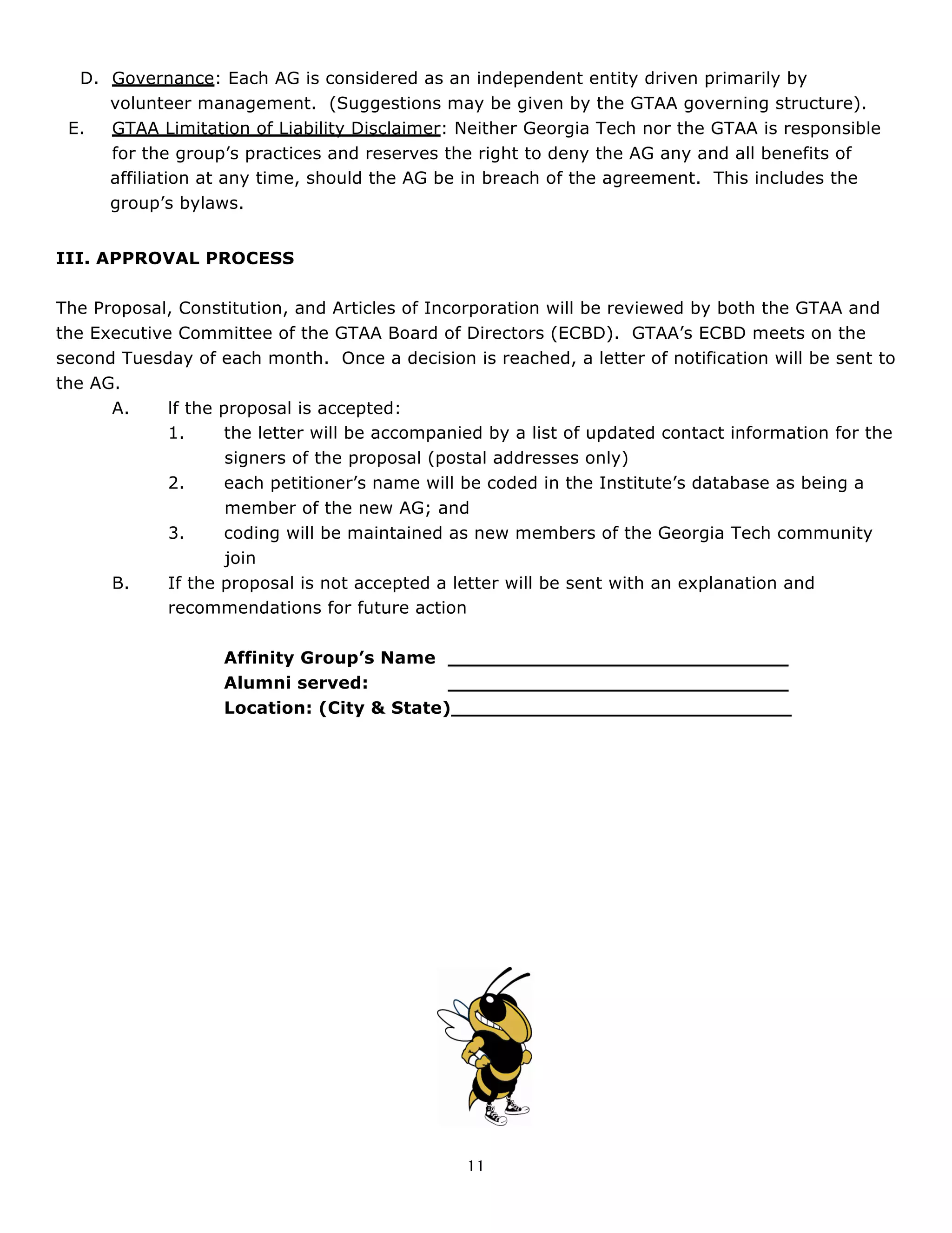 Affinity group guidelines | PDF