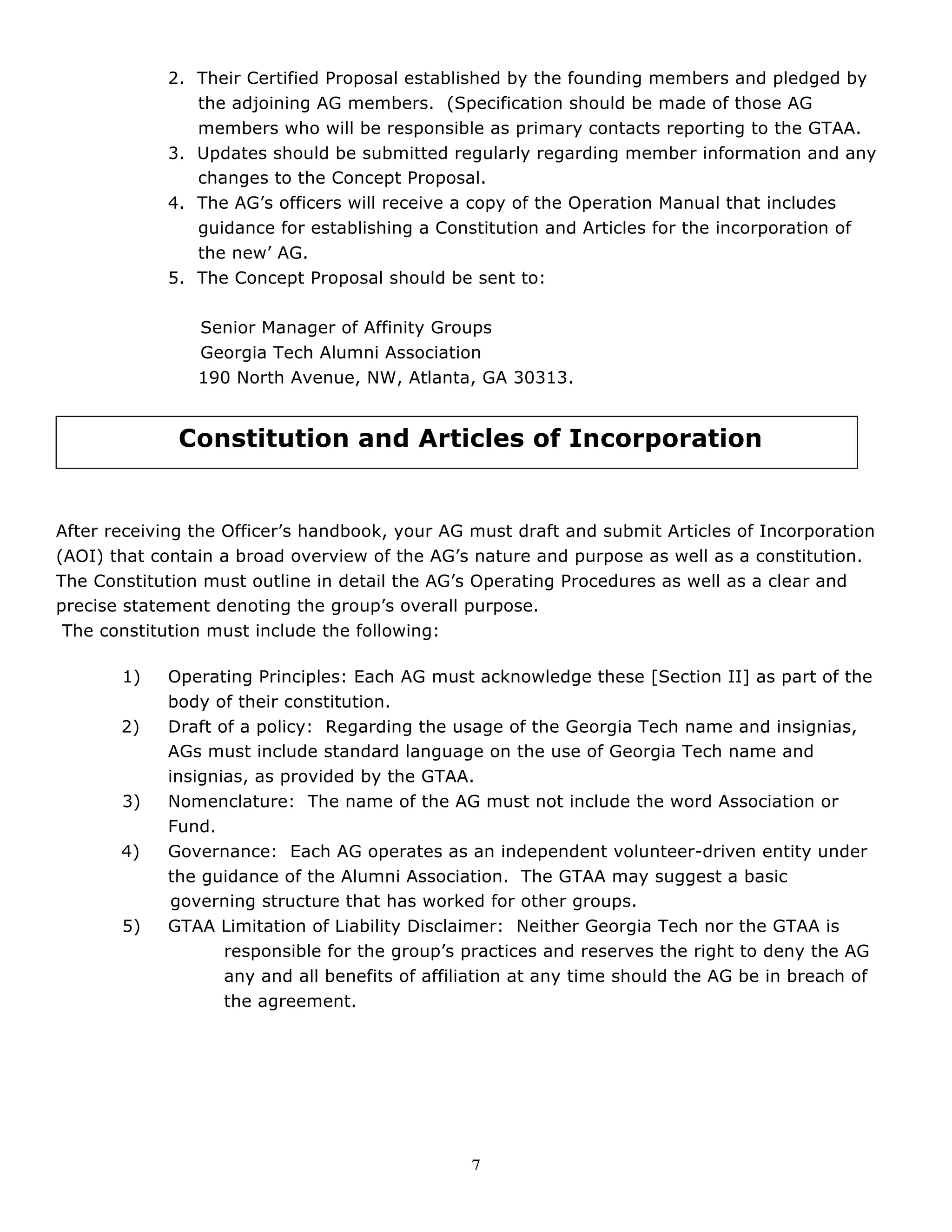Affinity group guidelines | PDF