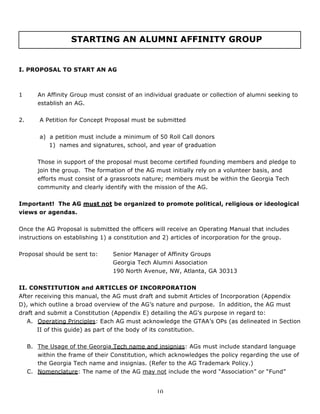 Affinity group guidelines | PDF