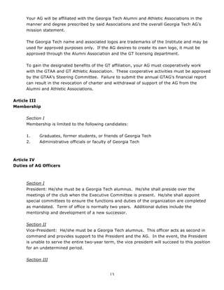 Affinity group guidelines | PDF