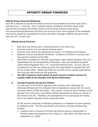 Affinity group guidelines | PDF