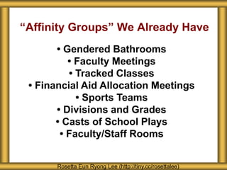 Affinity Group Information Session | PPTX