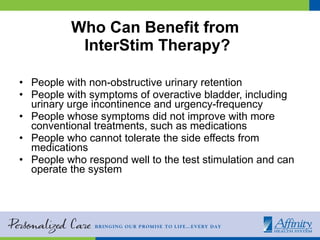 Taking Control of Urinary Incontinence | PPT