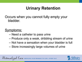 Taking Control of Urinary Incontinence | PPT