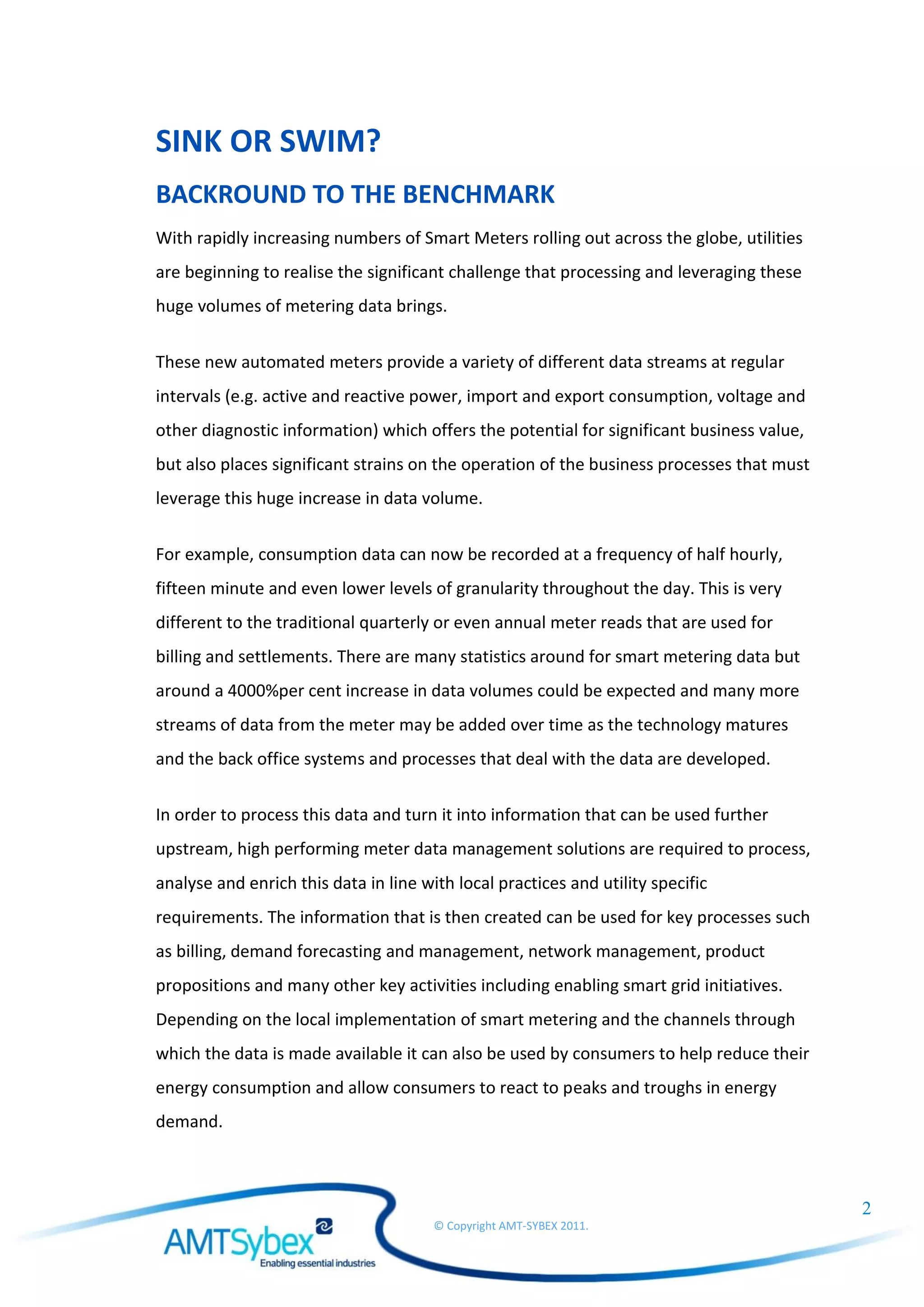 Affinitymeterflow Sinkorswimwithsmartmeterdatamanagement | PDF