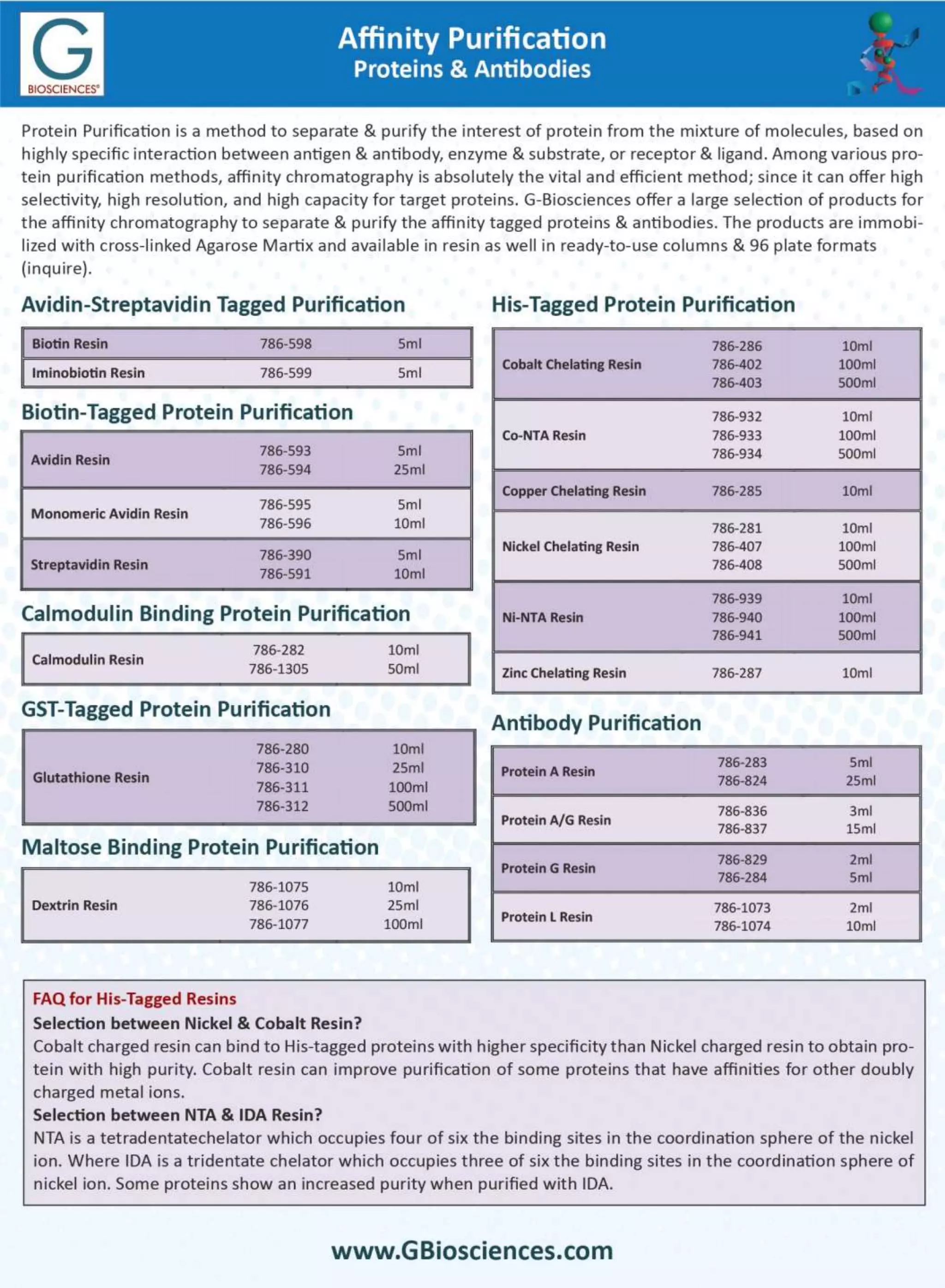 Affinity purification chromatography | PDF