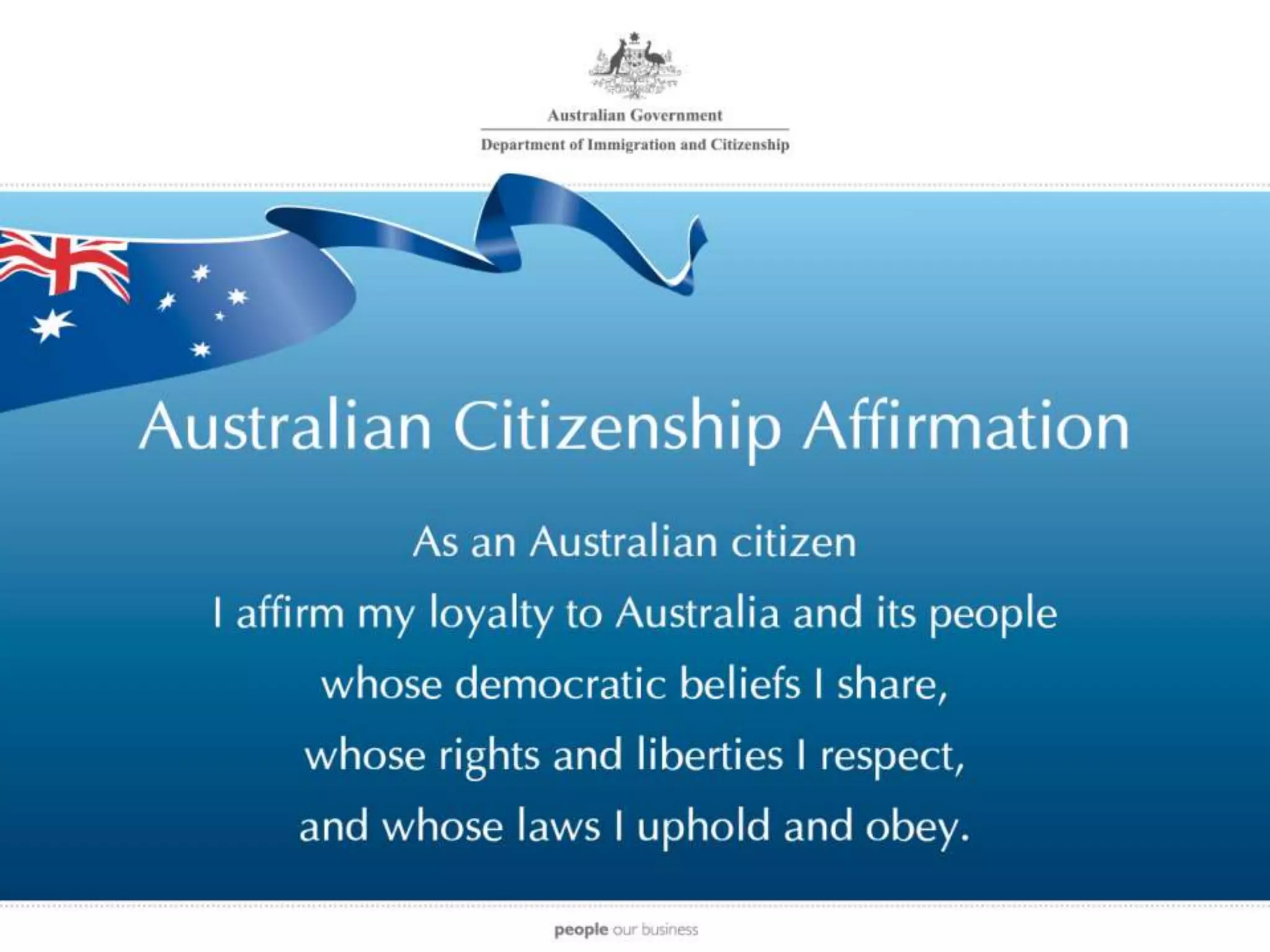 Citizenship and Affirmation | PPT