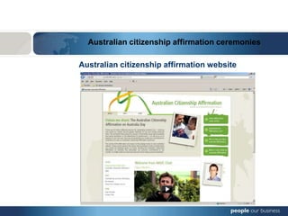 Citizenship and Affirmation | PPT