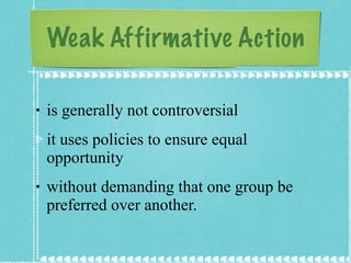 Affirmative action 1 | PPT | Debated Sensitive Social Issues ...