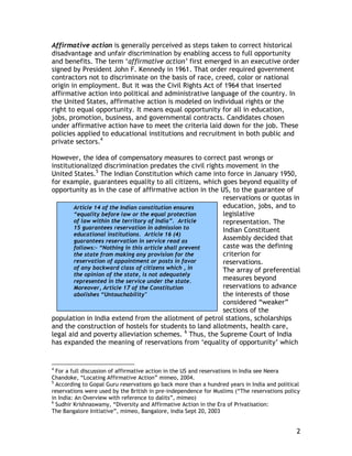 Article: Affirmative Action as a Means of Social Inclusion: Myths and ...