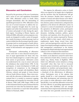 Affirmative Action In South Africa | PDF