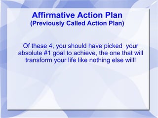 Affirmative Action Plan | PDF