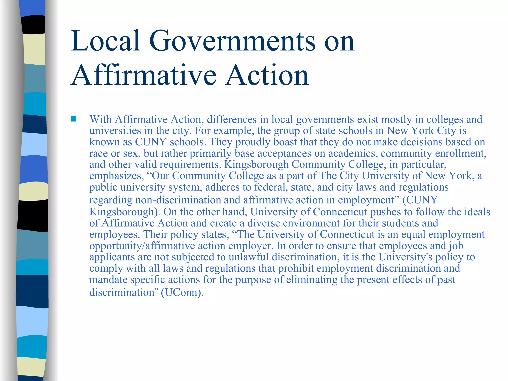 Affirmative Action Presentation | PPT