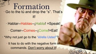 Affirmative commands | PPT