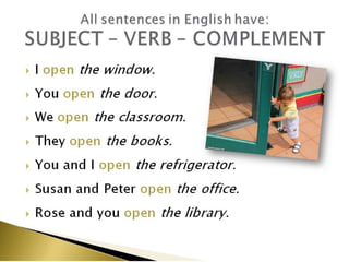 Affirmative sentences | PPT