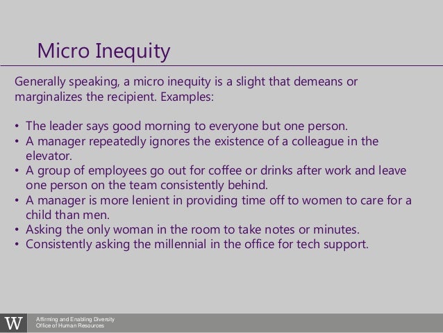 Affirming and Enabling Diversity