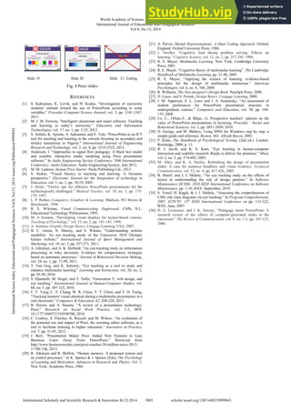 Affirming Students Attention And Perceptions On Prezi Presentation Via Eye Tracking System | PDF