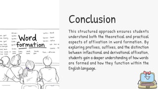 Affixation, Prefixes, Suffixes, Inflectional and derivational ...