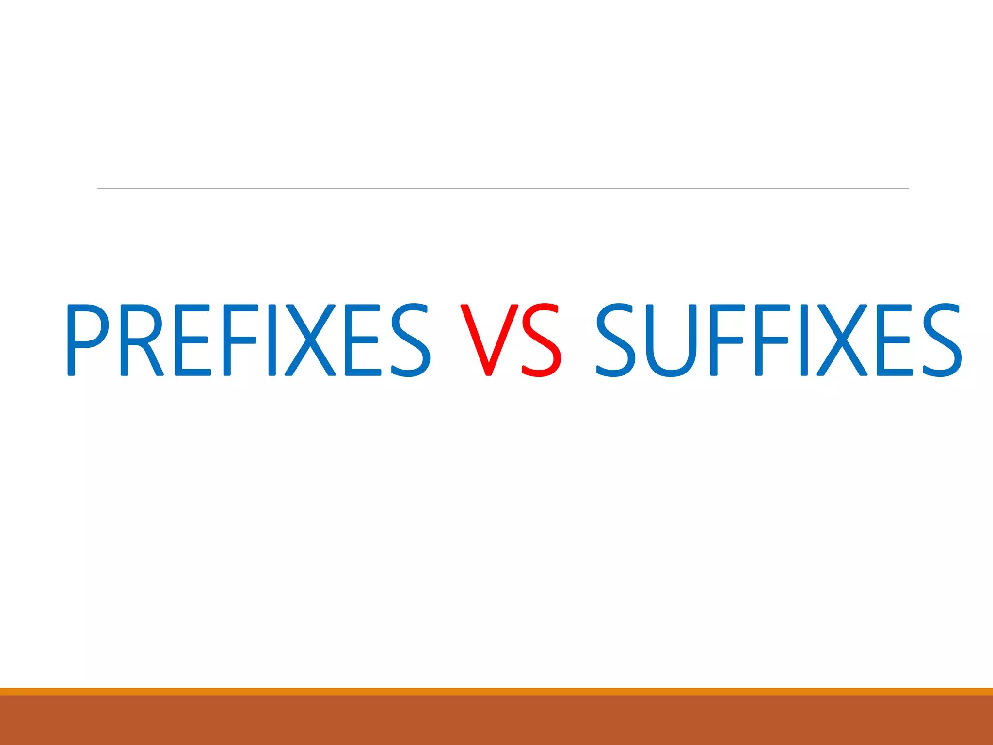 Affixation, compounding, multi - word verbs | PPTX