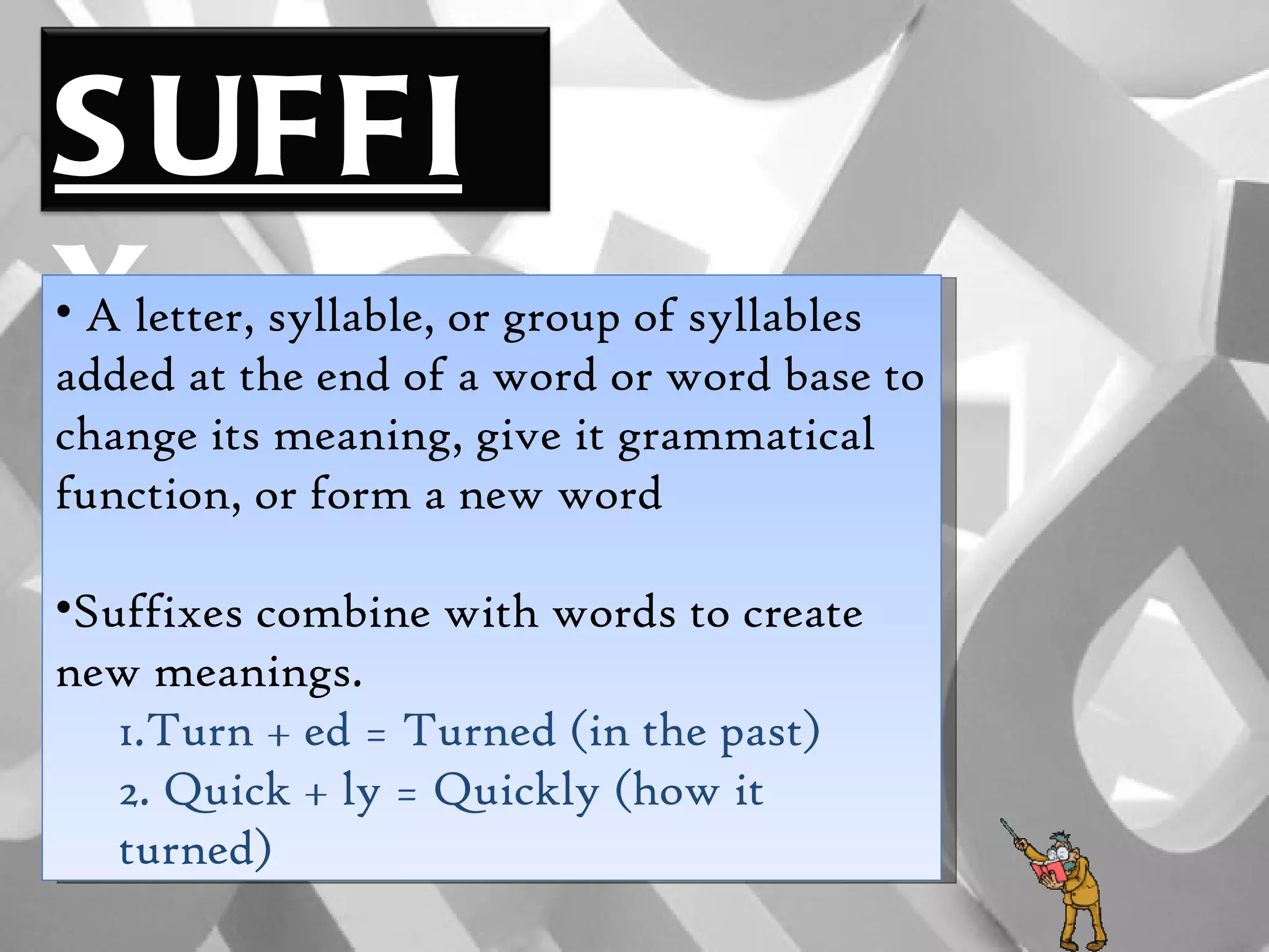 Affixes | PPT