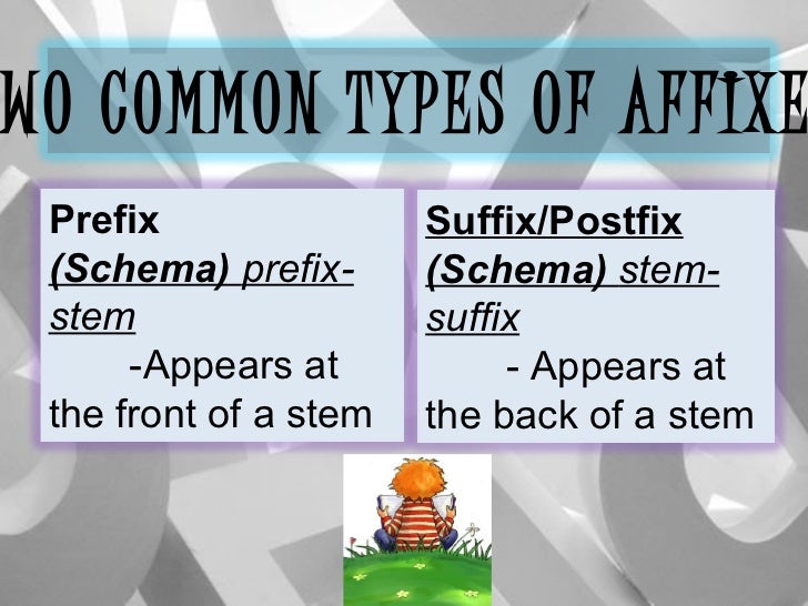 Affixes