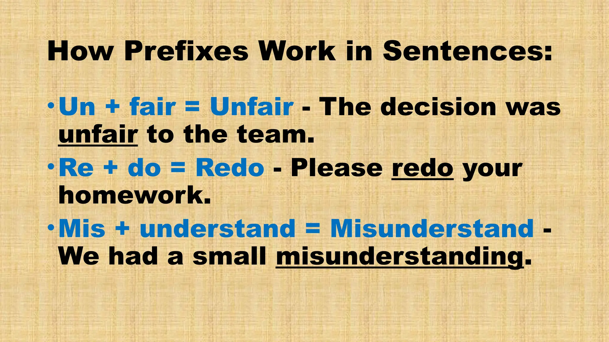 Affixes are word parts (prefixes, suffixes, infixes) | PPTX