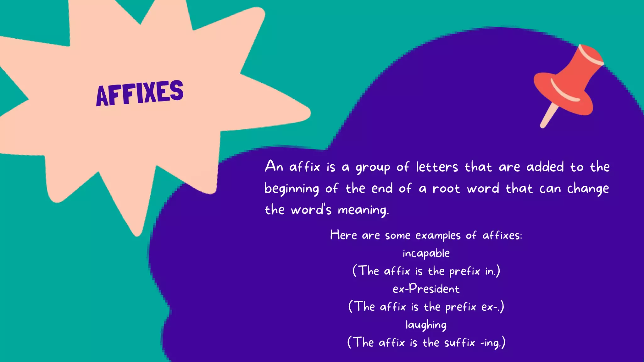 Affixes, suffixes and prefixes1 | PPTX