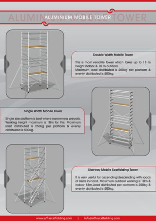 Affix Scaffolding Brochure | PDF