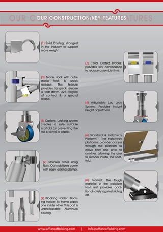 Affix Scaffolding Brochure | PDF