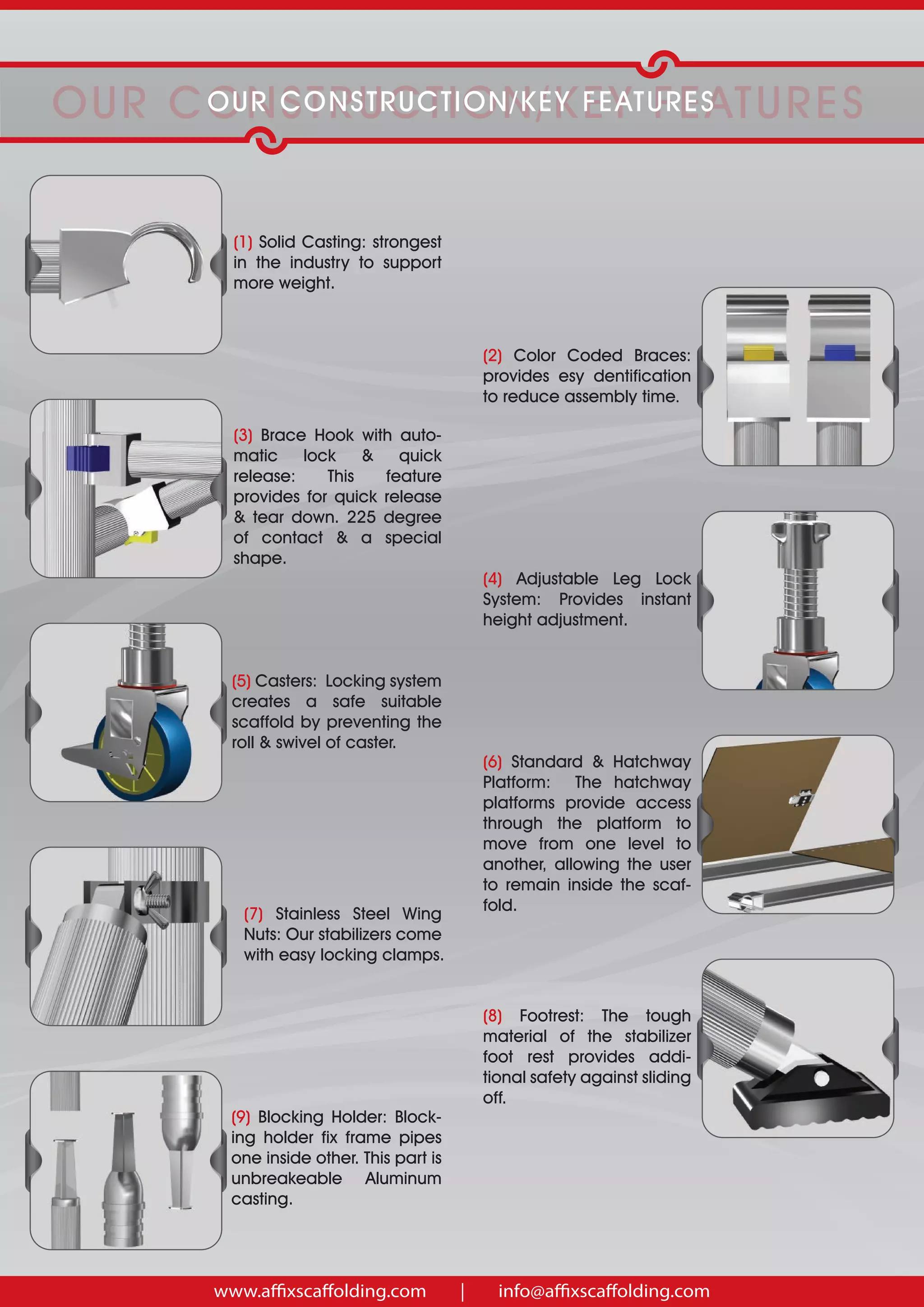 Affix scaffolding catalogue | PDF