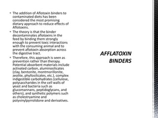 Aflatoxicosis in farm animals | PPTX