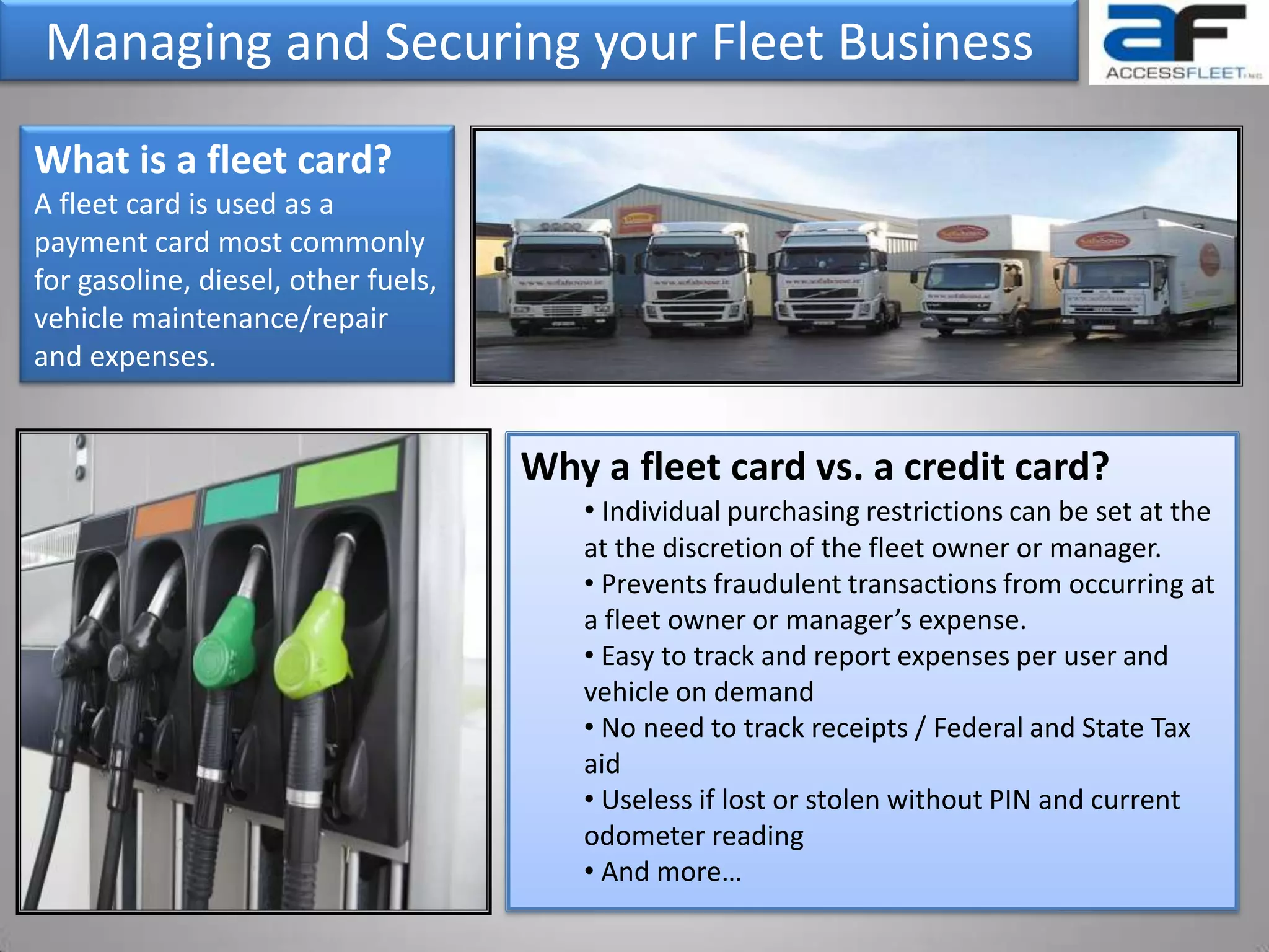 Af fleet customer presentation | PPTX