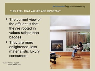 Affluent Market presentation | PPT