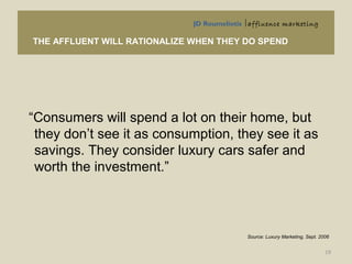 Affluent Market presentation | PPT