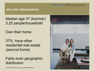 Affluent Market presentation | PPT