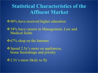 Affluent Market | PPT