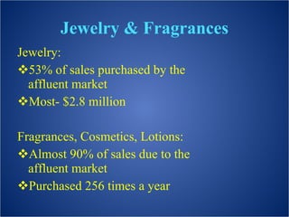 Affluent Market | PPT