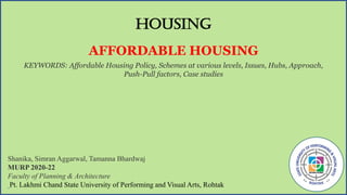 Affodable housing | PPT